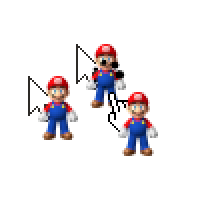 Mario Bros TOTM Cursors