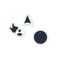 Material Design Dark Cursors