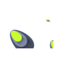 Material Longshadow Lime Cursors