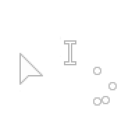 Metro X3 Light White Cursors