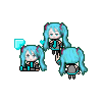 Miku Hatsune Cursors