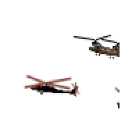 Military Helicopters Cursors