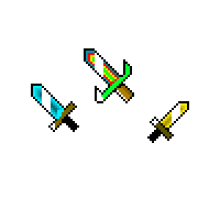 Minecraft swords Cursors