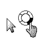 Monochrome Cursors
