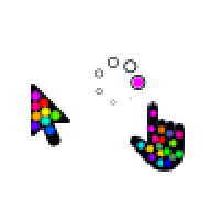 Multicolor Style Cursors