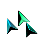 Neon colour Pack Cursors