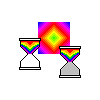 Never-Lost Rainbow Cursors