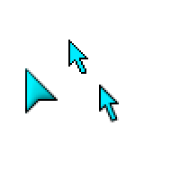 new cyan Cursors