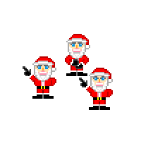Nick the Santa Claus Cursors
