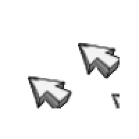 Old 'Toon ⚫ Cursors