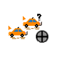 Orange Car Cursors