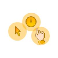 Orange Highlight Cursors