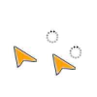 Burnt Orange Cursors