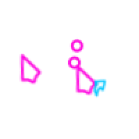 Oxy-Neon Pink Cursors