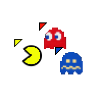 Pacman & Blinky Cursors