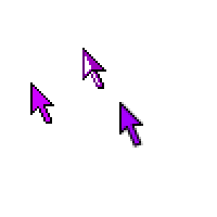 Purple Cursors