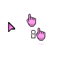 Pink Basic Cursors