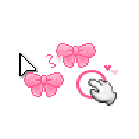 Pink Bow (Lazo Rosa) Cursors
