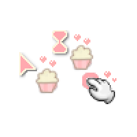 Pink Cupcake Cursors
