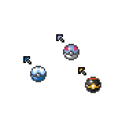 Pokemon Emerald All Pokeballs Cursors