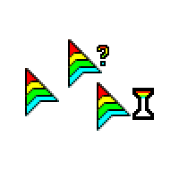 rainbow! Cursors