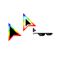 Rainbow pack! Cursors