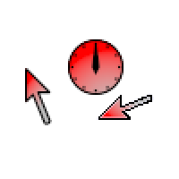 Red (Black) Cursors
