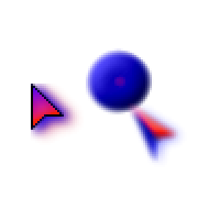 Red-Blue Madness Cursors