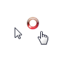 Red Glow Cursors