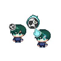 Rin Itoshi (Blue Lock) Cursors