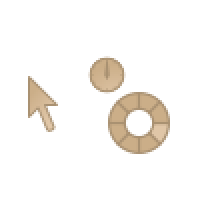 rose gold Cursors