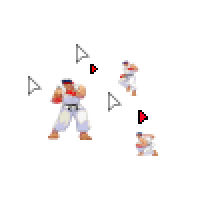 Ryu Street Fighter Cursors