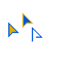 SAP_gold & gazette_blue Cursors