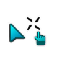 Sea Blue Cursors