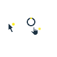 sealights white invert Cursors