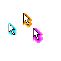 Shaded/Blended-Fire-Mouse Pointer Cursors