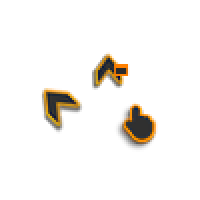 Shvag Orange Cursors