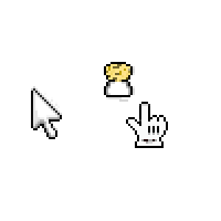 Simple White Pack Cursors