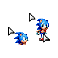 Sonic Mania Cursors