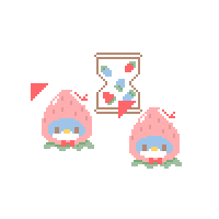 Strawberry Tuxedo Sam Cursors