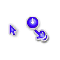 Super Blue Cursors