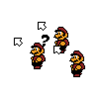 Super Mario Bros 2 Cursors