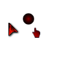 SUPER RED Cursors