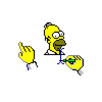 THE SIMPSONS Cursors