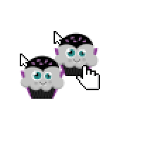 Vampire Cupcake 2 Cursors