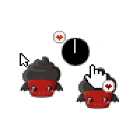 Vampire Cupcake Cursors