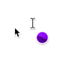 VS 1.0 Medium Purple Cursors
