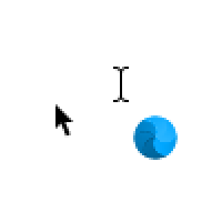 VS 2.0 Normal Blue No Shadow Cursors