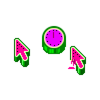 Watermelon Cursors