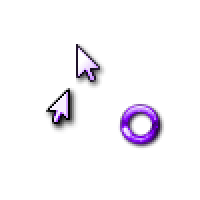 Windows 7 Live Purple Cursors
